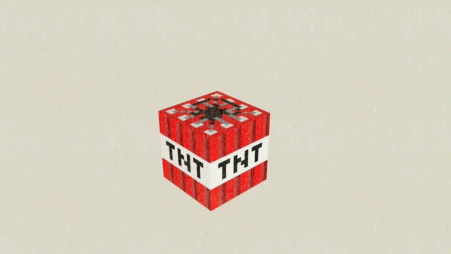 TNT - Minecraft | 3D Warehouse
