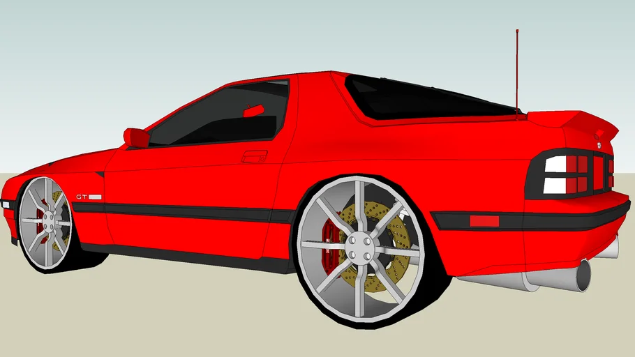 modified Mazda RX-7 Savanna | 3D Warehouse