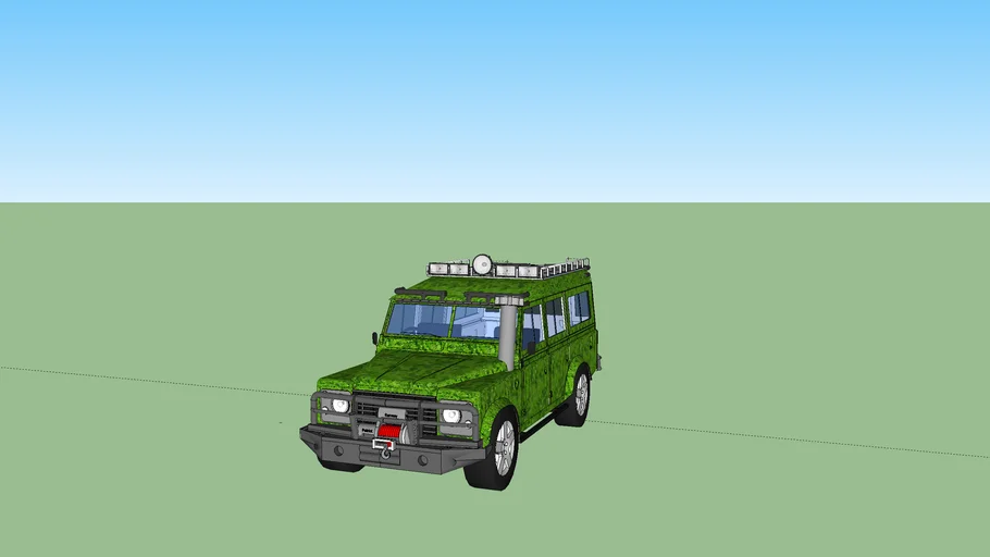 landrover road truck | 3D Warehouse