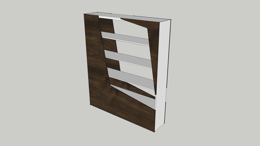 Shelving for folders with documents | 3D Warehouse