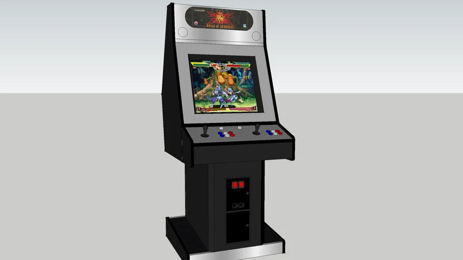 Vampire Savior - The Lord Of Vampire arcade game | 3D Warehouse