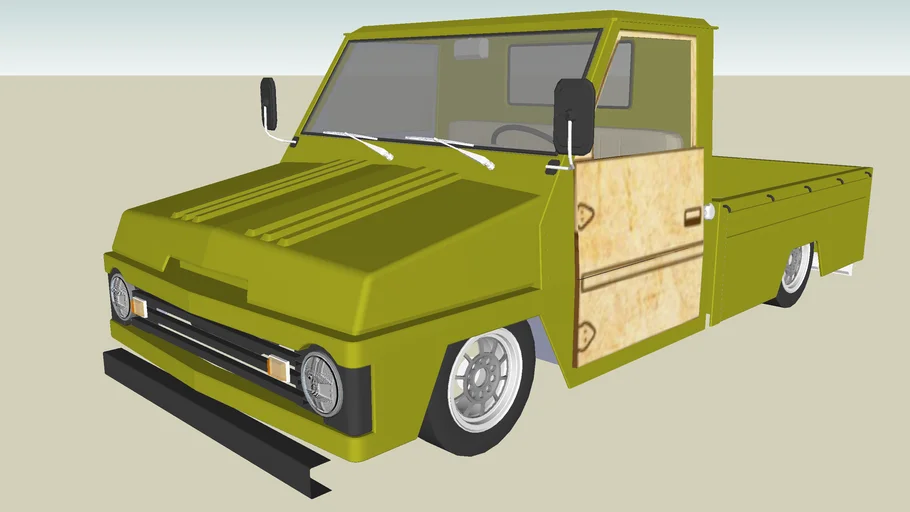 TOYOTA TAMARAW KF10nLow-Side Pick-Up (Work-In-Progress) | 3D Warehouse