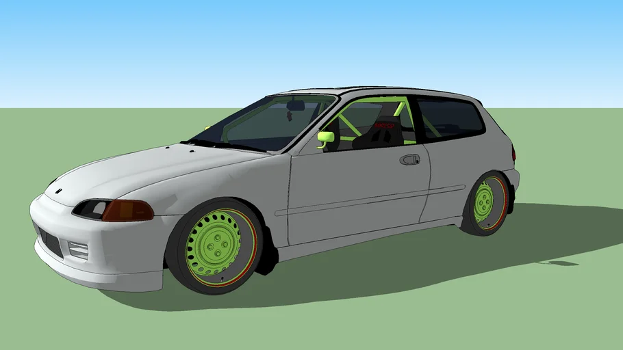 Honda Civic Vtec | 3D Warehouse