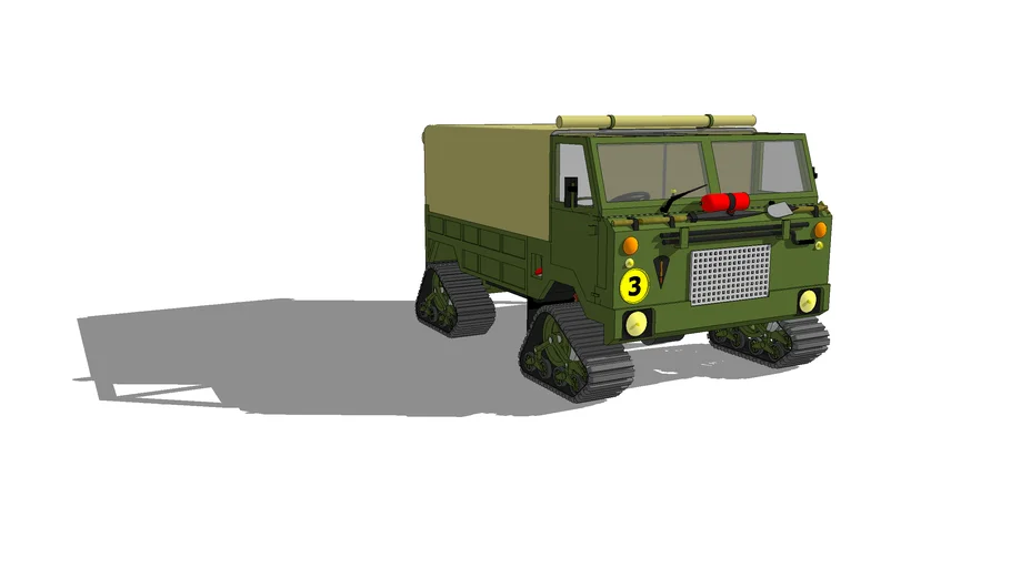 Land Rover 101 'forward control' | 3D Warehouse
