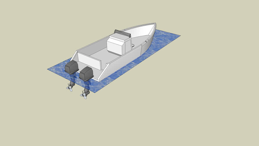 boat (off shore fishing boat) | 3D Warehouse