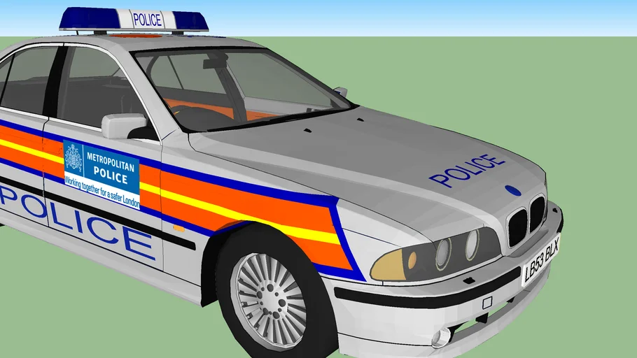 Metropolitan Police BMW E39 | 3D Warehouse