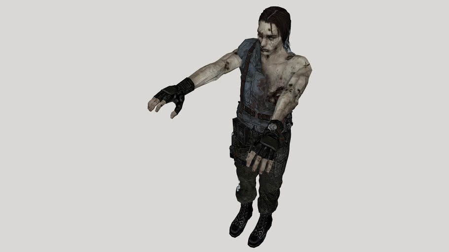 resident evil 1 remake - Forest Speyer zombie | 3D Warehouse