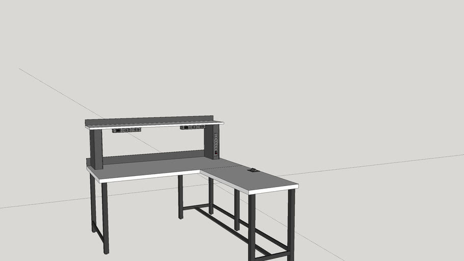 Lista IT workbench | 3D Warehouse