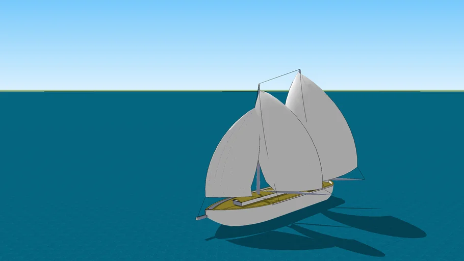 ketch blanc | 3D Warehouse