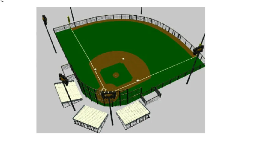 Baseball dimond | 3D Warehouse