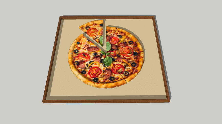 Pizza | 3D Warehouse