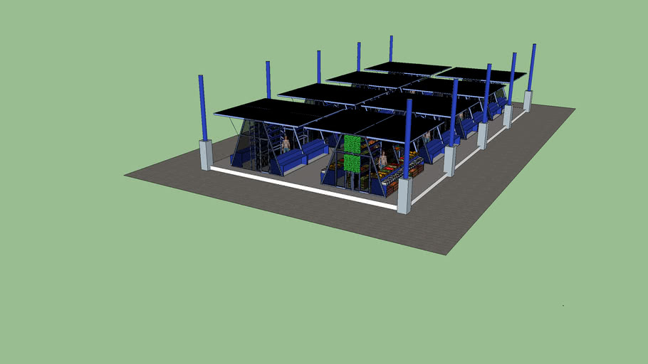 market | 3D Warehouse