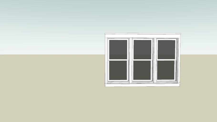 Plain window | 3D Warehouse