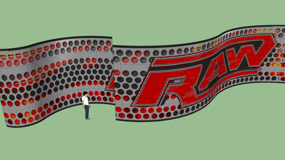 WWE RAW minitron | 3D Warehouse