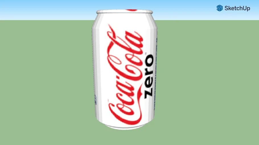 Coca cola zero can | 3D Warehouse