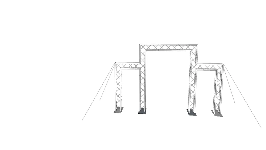 side by side structure | 3D Warehouse