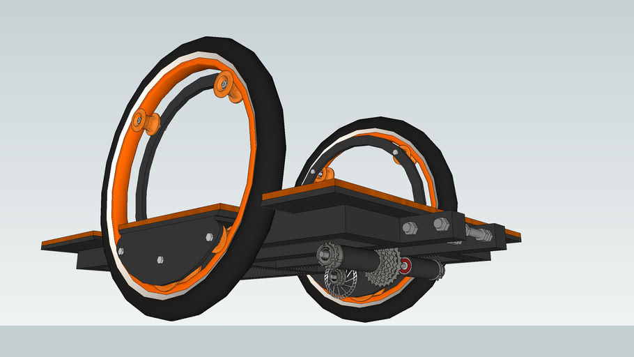 Hubless 2wd Trike kit | 3D Warehouse