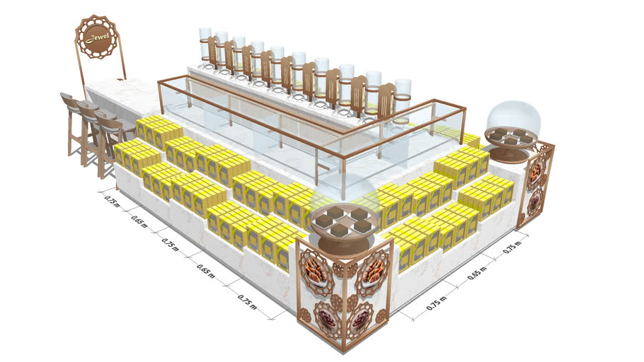 Dates Kiosk | 3D Warehouse