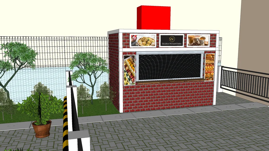 Cafe Bata Ekspos | 3D Warehouse
