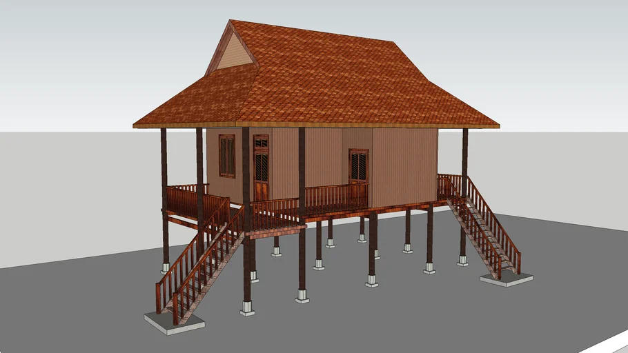 Khmer house | 3D Warehouse