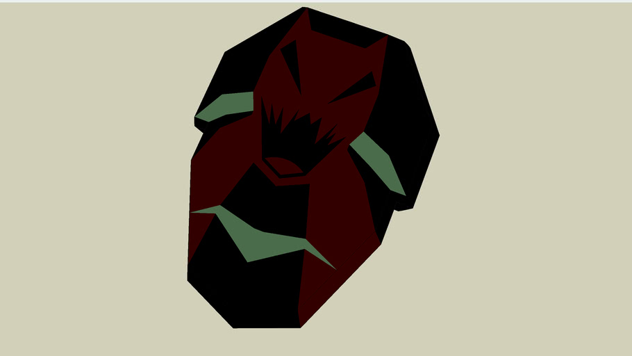 Evil Mask- Animated | 3D Warehouse