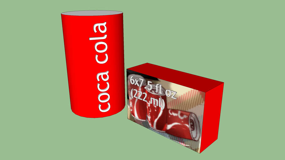 coke cans | 3D Warehouse