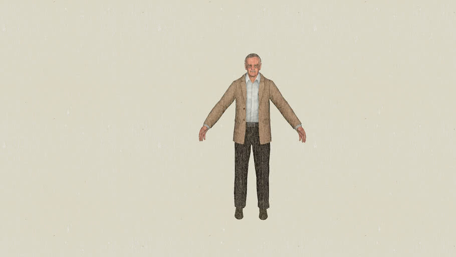 stan lee | 3D Warehouse