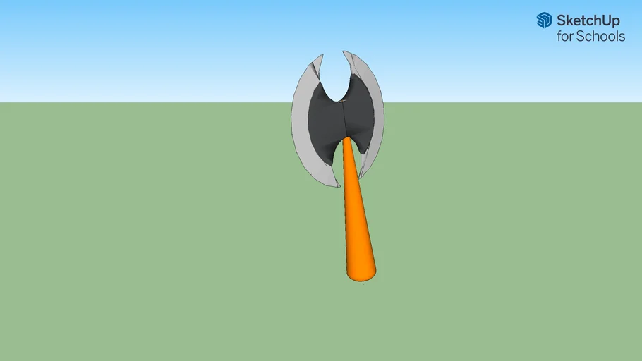 Carrot Battle Axe | 3D Warehouse