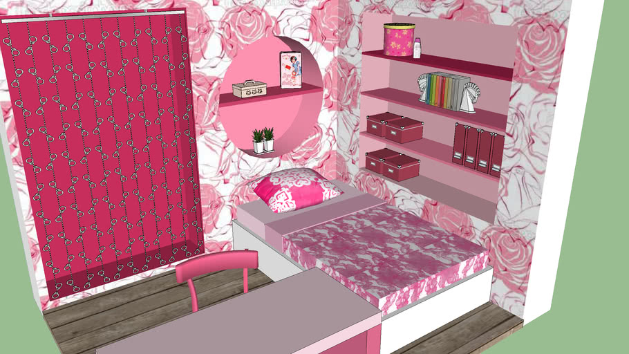 pink bedroom | 3D Warehouse