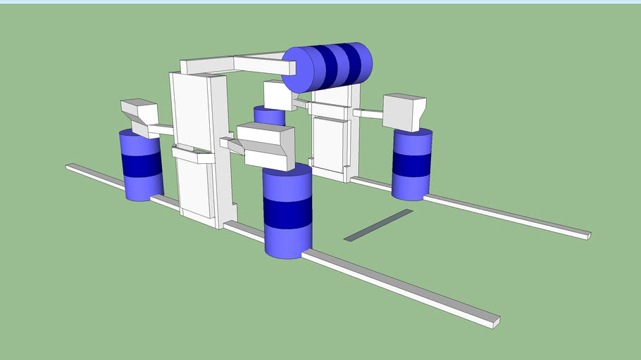 Ryko Model 4 Car Wash | 3D Warehouse