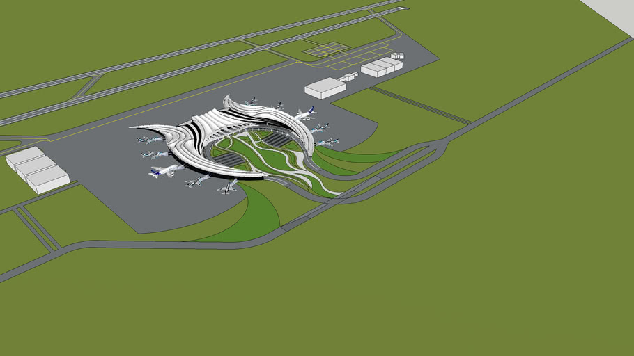 International Airport | 3D Warehouse