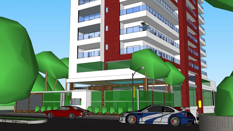 edifício residencial multifamiliar 'don corleone' | 3D Warehouse
