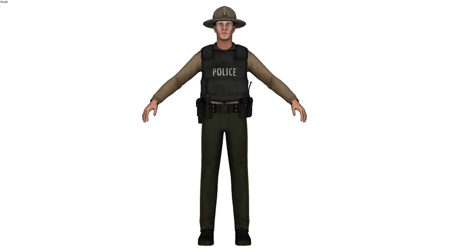 Jimmy Blake - Police | 3D Warehouse
