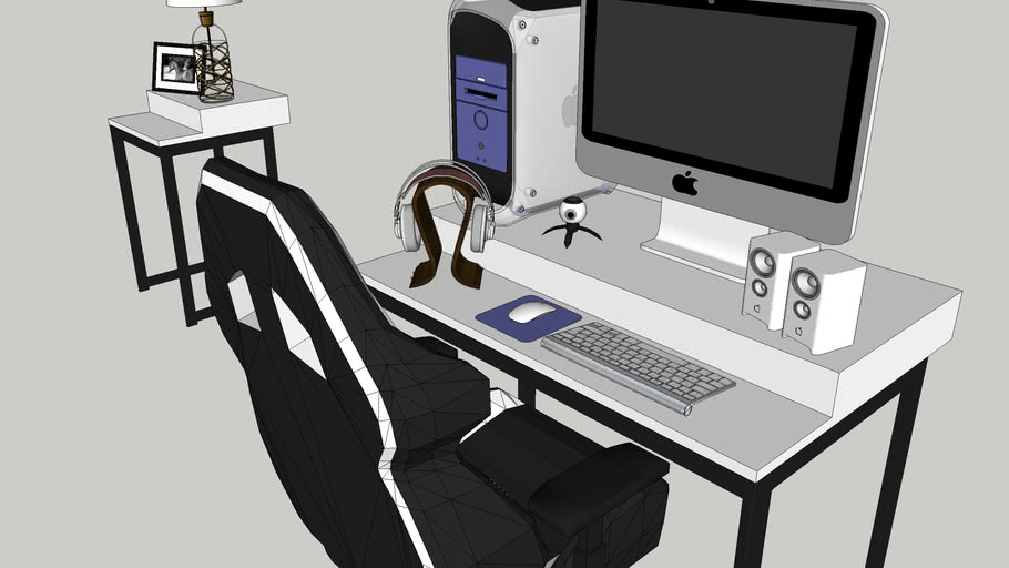 louric apple computer set | 3D Warehouse