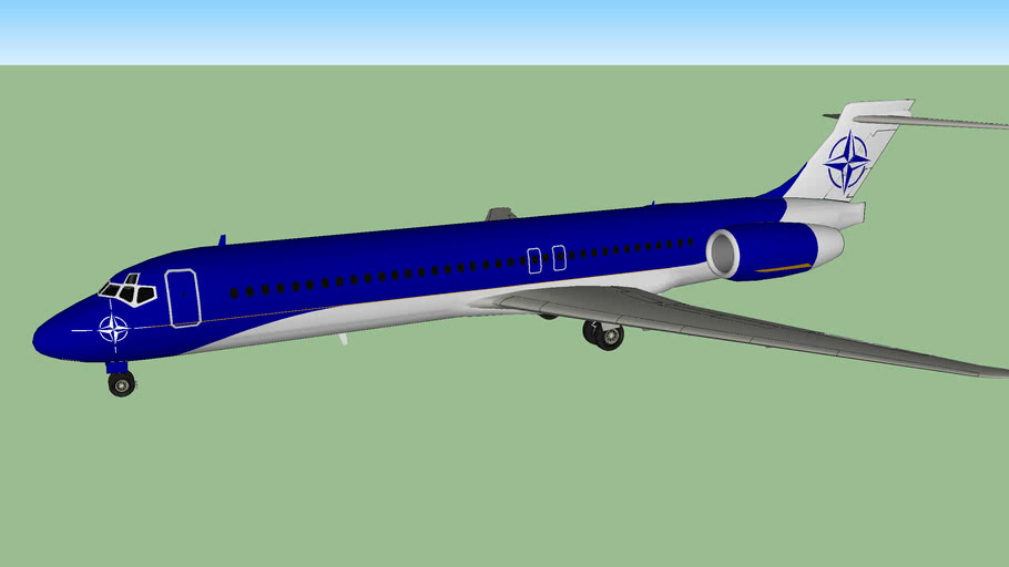 United Nations of the North Atlantic Airline Idea Number 3 Boeing 717 ...