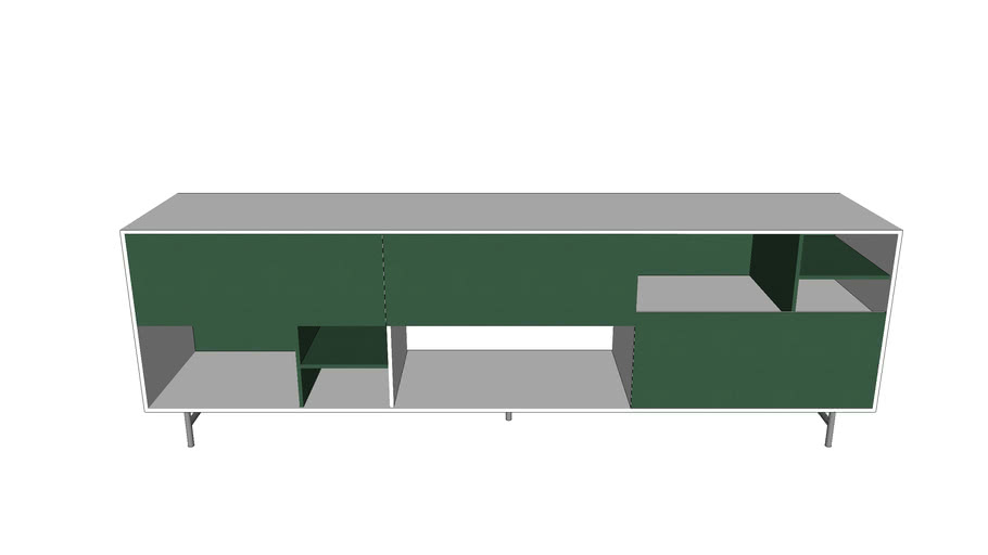 BoConcept - MANHATTAN Sideboard | 3D Warehouse