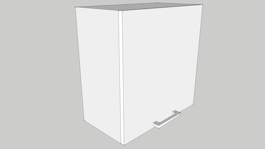 600 Wall Module with One Shutter & One Adjustable Shelf 600X300X600 CID ...