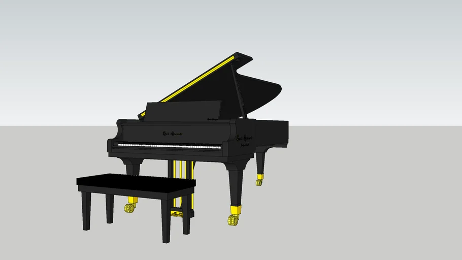 Concert Grand Piano | 3D Warehouse