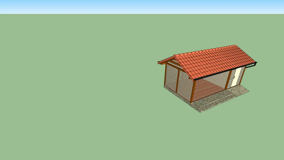 wood house | 3D Warehouse