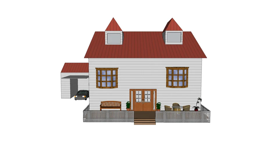 simple house | 3D Warehouse