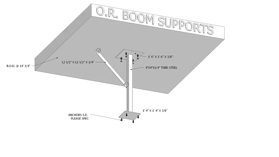 OR BOOM SUPPORTS | 3D Warehouse