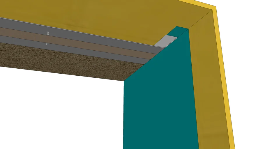 Soffit System termination Detail | 3D Warehouse