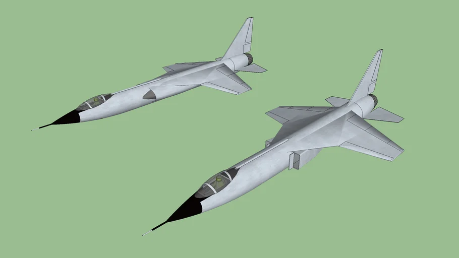 Lockheed CL1200 and X-27 | 3D Warehouse