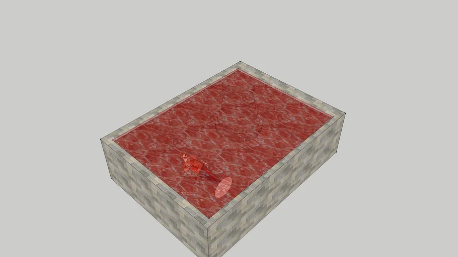 zombie in bloedbad | 3D Warehouse
