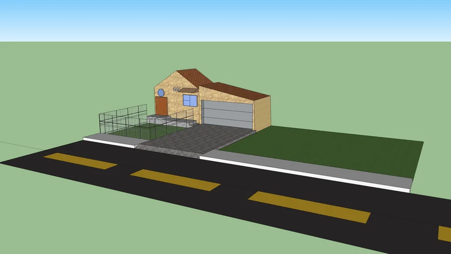 Basic house | 3D Warehouse