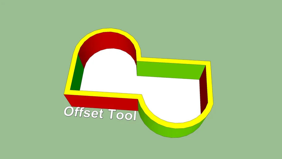 Model with Offset Tool | 3D Warehouse