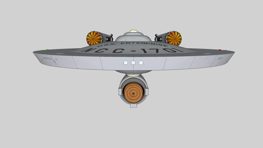 USS Enterprise - TOS | 3D Warehouse