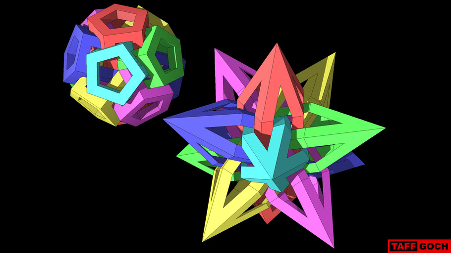 Pentagonal Crystals | 3D Warehouse