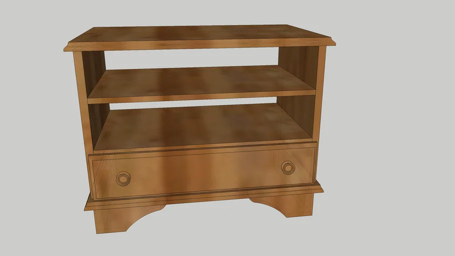 Small TV stand | 3D Warehouse