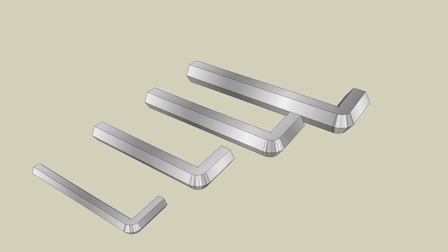 Hex keys | 3D Warehouse